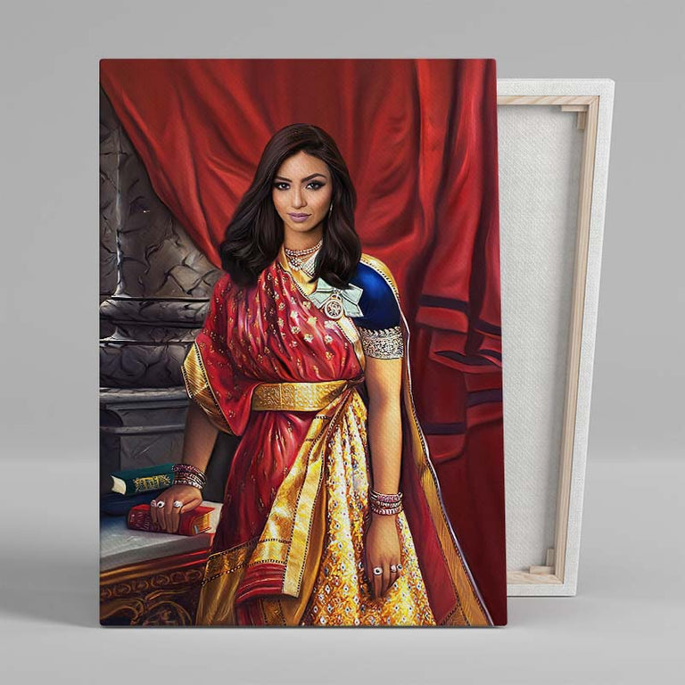 The Indian Queen - Personlig Tavla – Royalistikprint